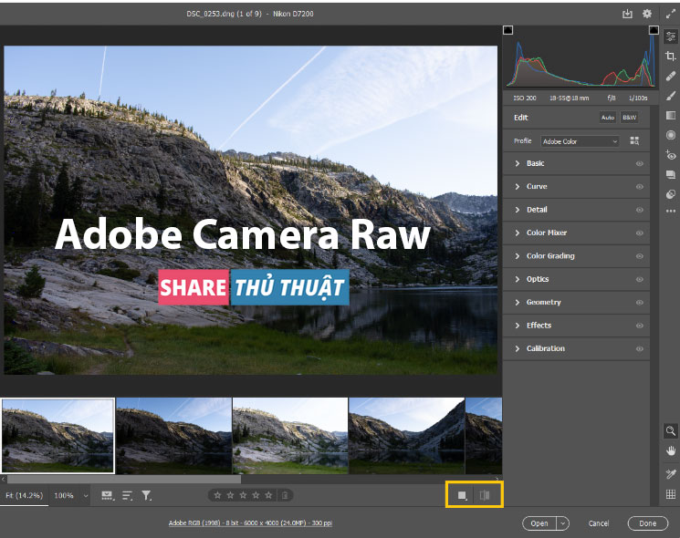 Tải Adobe Camera Raw CC 2025 Mới Nhất - Share Thủ Thuật